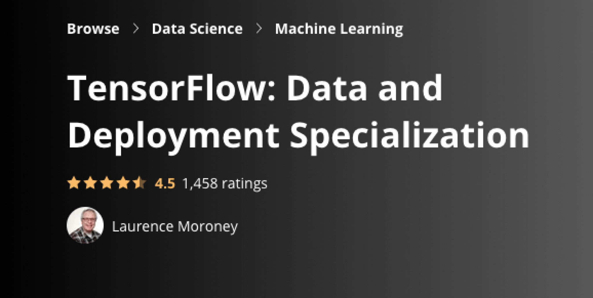 Tensorflow Data And Deployment Specialization Learn