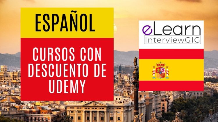 Cursos de español de Udemy en línea con cupones 2025